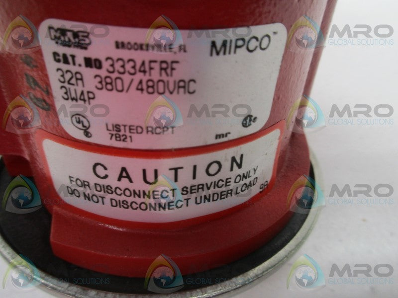 MIPCO 3334FRF RECEPTACLE NSMP