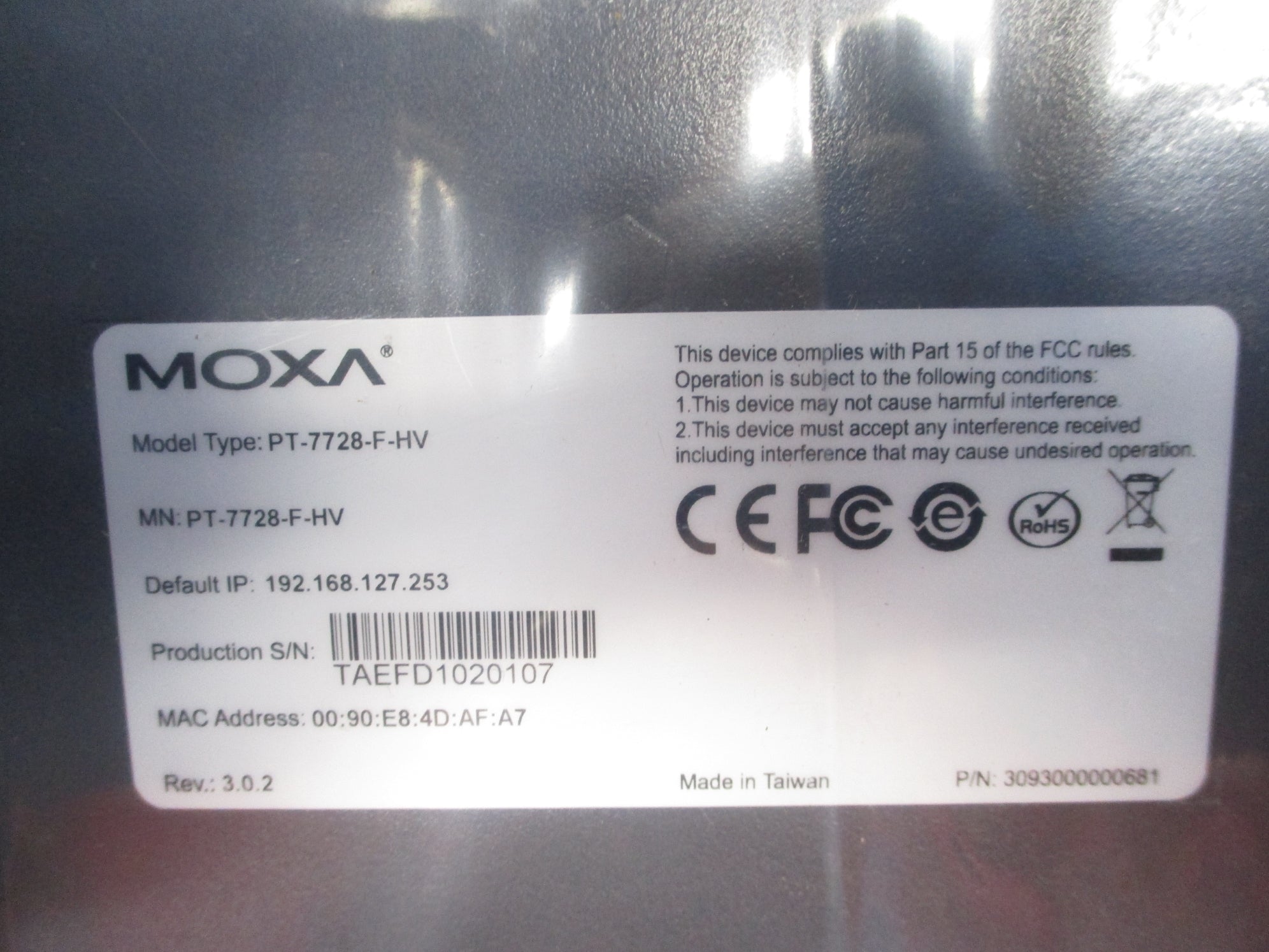 MOXA PT-7728-F-HV NSFS – MRO Global Solutions