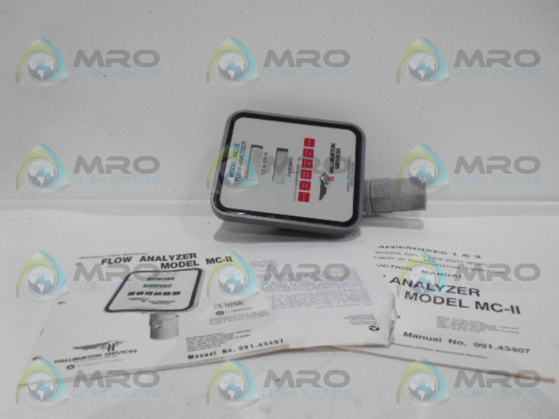 HALLIBURTON MC-II 991.43407 FLOW METER * NEW IN BOX