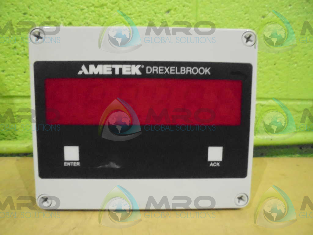 AMETEK 401-900-7-0 LARGE DISPLAY PROCESS METER NEMA 4X *NEW NO BOX ...