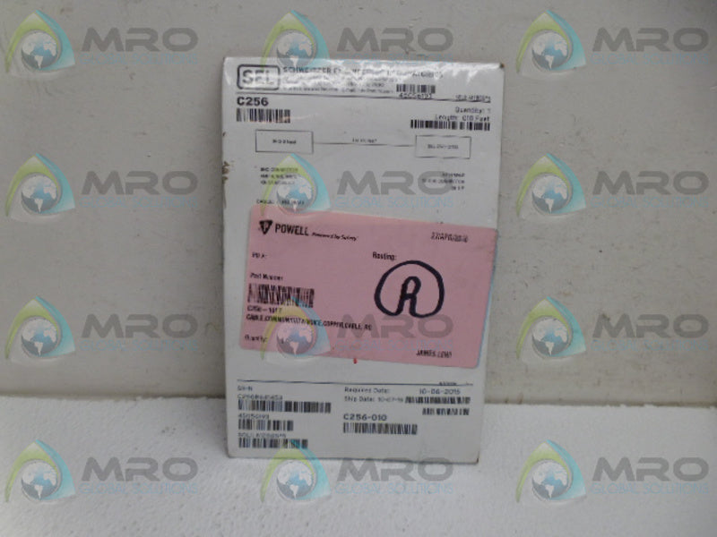 SEL C256-010 CABLE *NEW IN ORIGINAL PACKAGE* – MRO Global Solutions