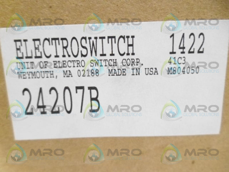 ELECTROSWITCH 24207B ROTARY SWITCH *NEW IN BOX*