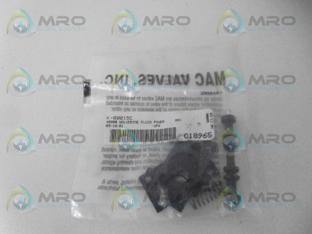 MAC K-00015C SOLENOID VALVE REPAIR KIT * NEW IN FACTORY BAG * – MRO ...