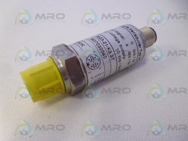 HYDROTECHNIK 3403-21-K3.37 PRESSURE TRANSDUCER *NEW NO BOX*