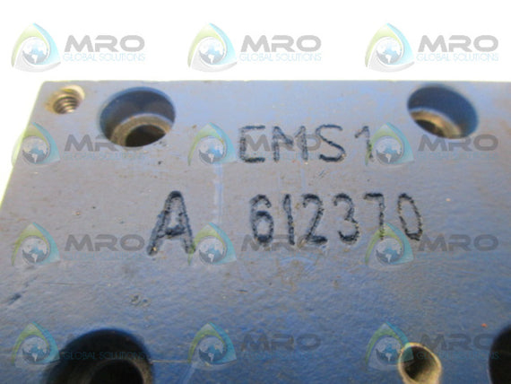 REXROTH A612370 DIRECTIONAL CONTROL VALVE *USED*