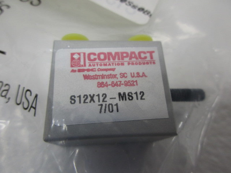COMPACT S12X12-MS12 CYLINDER * NEW IN FACTORY BAG * – MRO Global Solutions