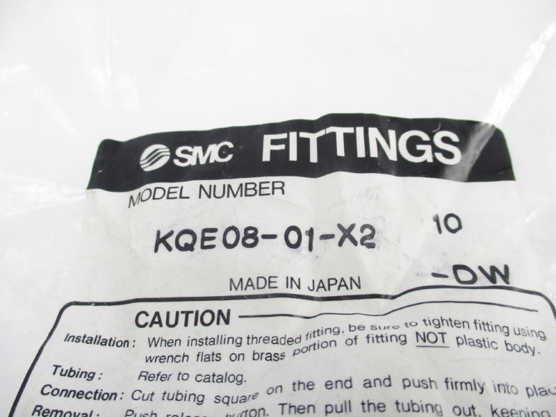 SMC KQE08-01-X2 (PKG OF 10) NSMP – MRO Global Solutions