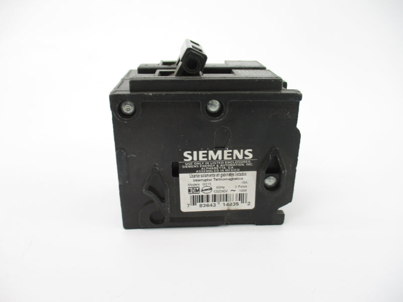SIEMENS QP215 120/240V 15A NSNP – MRO Global Solutions