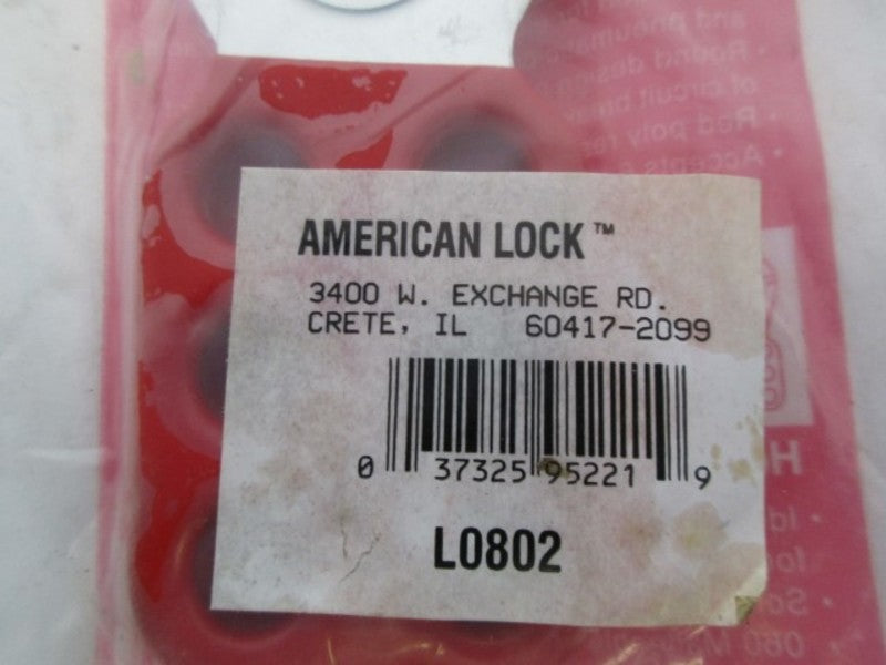 AMERICAN LOCK L0802 HEAVY DUTY LOCK OUT *NEW IN FACTORY BAG* – MRO ...