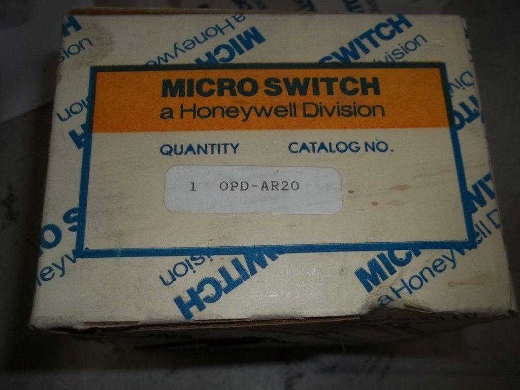 MICROSWITCH OPD-AR20 SPLASH PROOF SWITCH *NEW IN BOX* – MRO Global ...