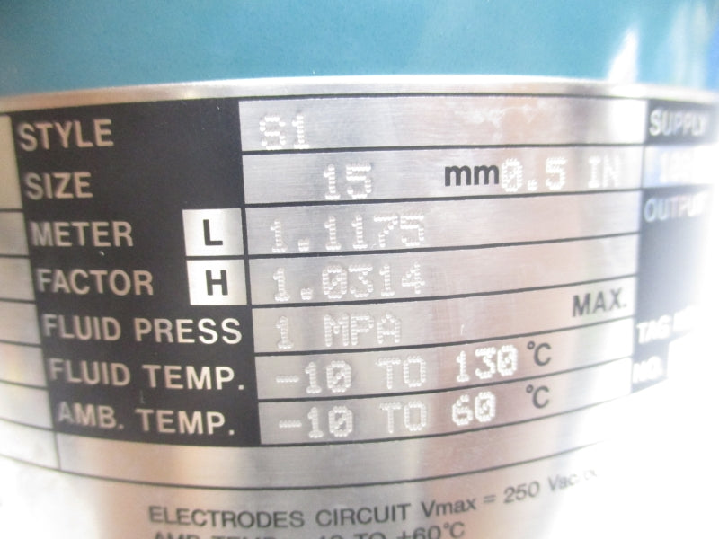 YOKOGAWA AXF015C-E1CE1L-AA11-21B/FF1/L2/YF268 100-120V 1MPA NSMP – MRO ...