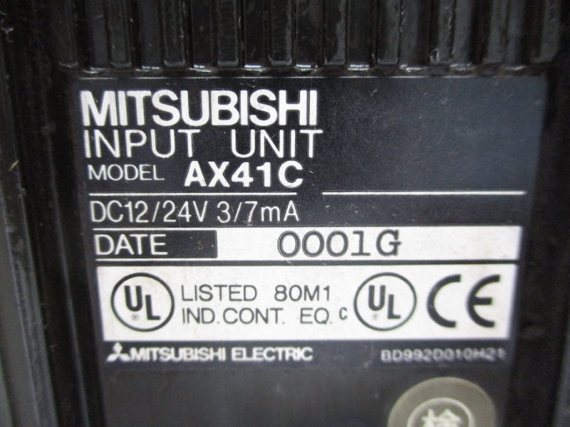 MITSUBISHI AX41C 24VDC (NO TERMINAL) UNMP – MRO Global Solutions