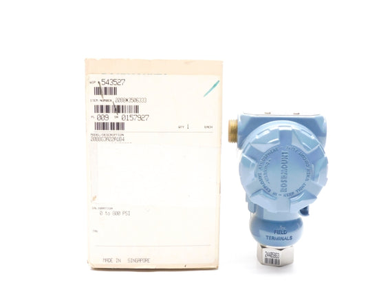 ROSEMOUNT 2088G3A22A1B4 0-800PSI NSMP – MRO Global Solutions