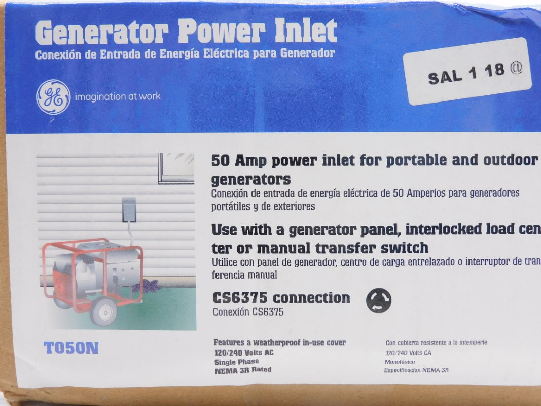 GENERAL ELECTRIC T050N 240VAC 50A NSFS – MRO Global Solutions