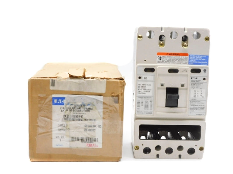 EATON KD3400FS SER. C 600VAC 400A NSMP