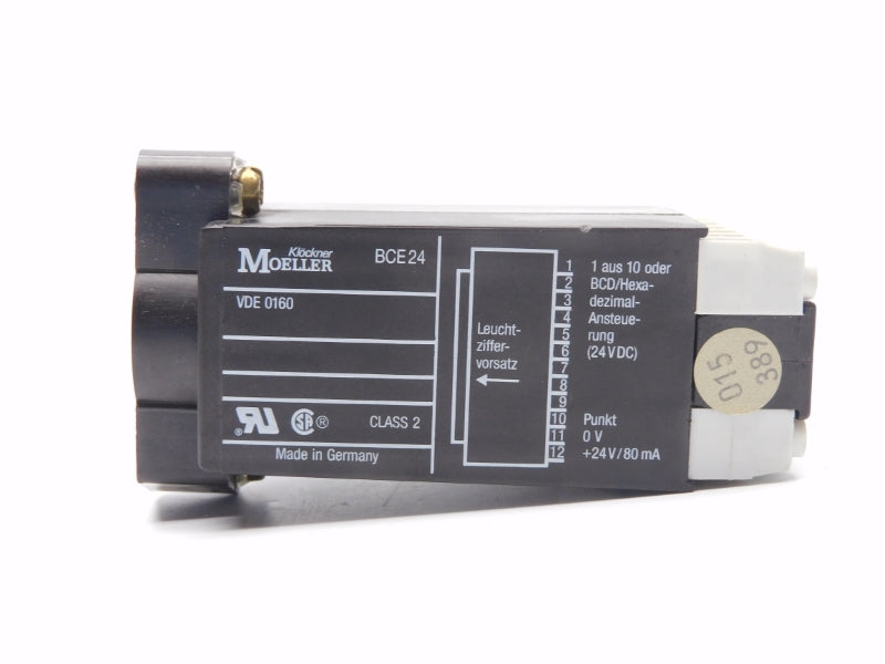KLOCKNER MOELLER BCE24 24VDC UNMP – MRO Global Solutions