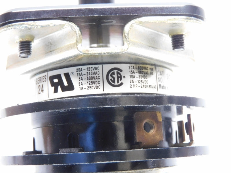 ELECTROSWITCH 2438D 600VAC 20A NSMP – MRO Global Solutions