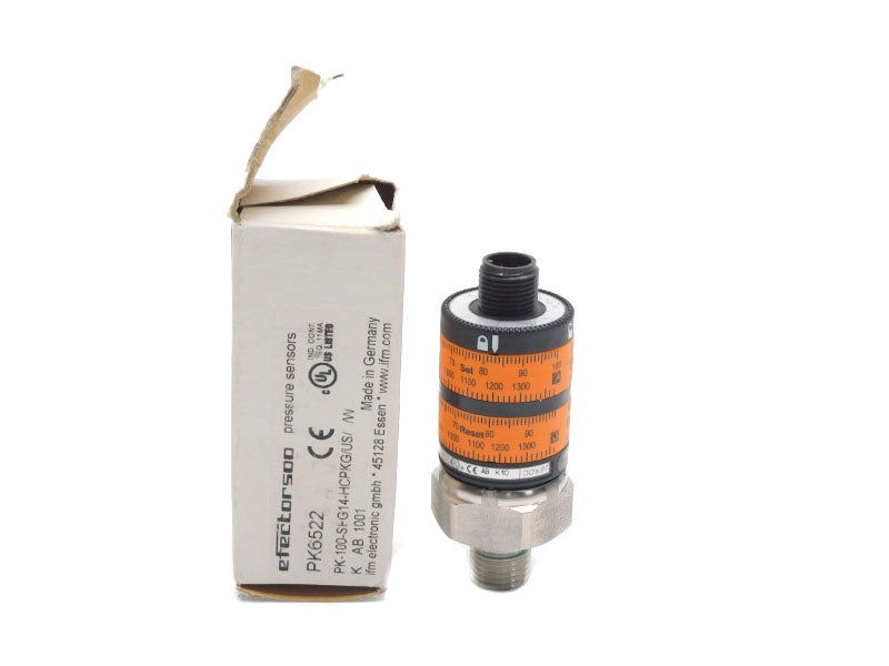 IFM EFECTOR PK-100-SFG14-HCPKG/US//W PK6522 9.6-32VDC 200BAR NSMP – MRO ...