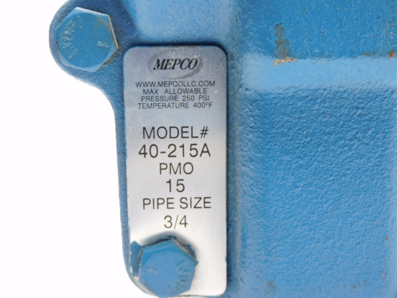 MEPCO 40-215A 250PSI 3/4" NSNP