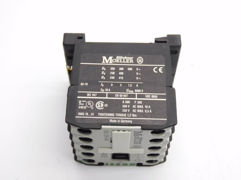 KLOCKNER MOELLER DILER-40 24V 10A NSMP – MRO Global Solutions