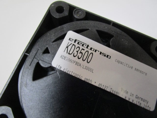 IFM EFECTOR KD3500 CAPACITIVE SENSOR *NEW IN BOX* – MRO Global Solutions