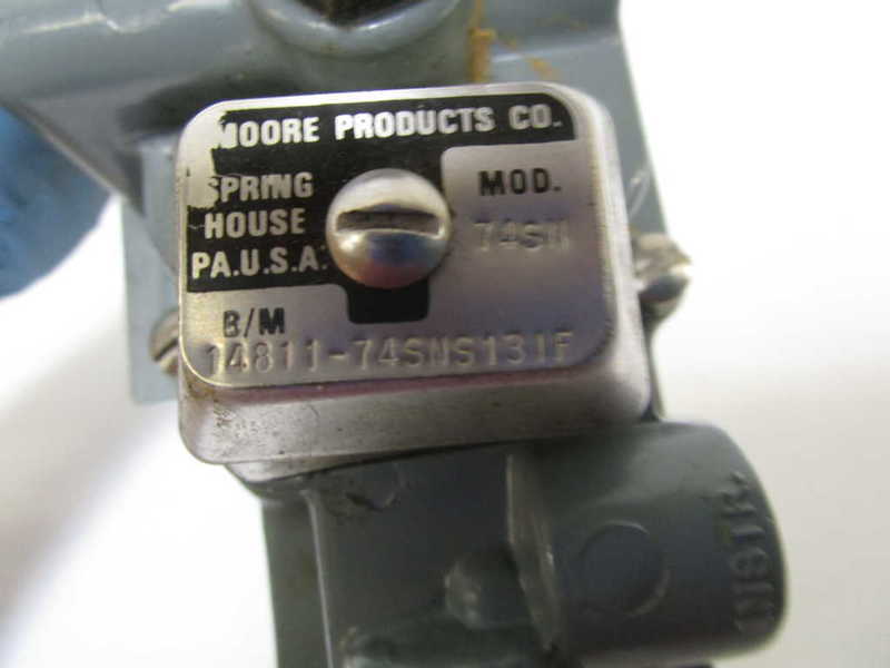 MOORE 74SN VALVE POSITIONER * USED * – MRO Global Solutions