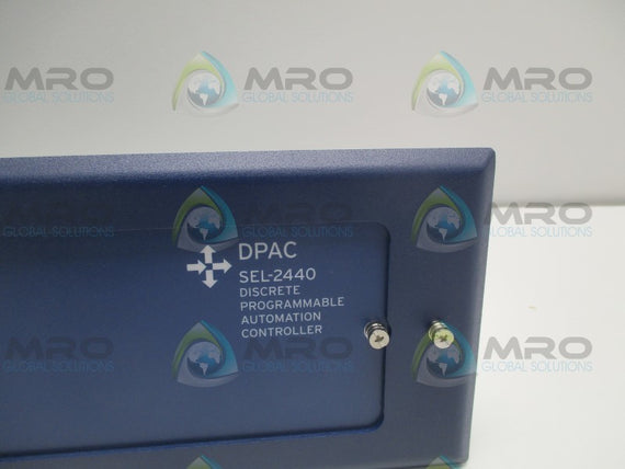 SEL SEL-2440 24402312A1A11630 PROGRAMMABLE AUTOMATION CONTROLLER * NEW