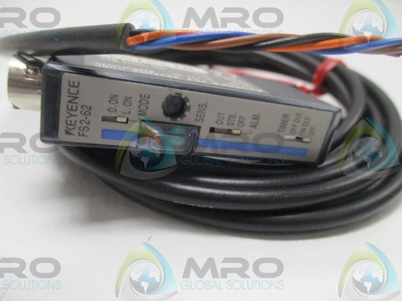 KEYENCE FS2-62 FIBER OPTIC AMPLIFIER * NEW IN BOX * – MRO Global Solutions