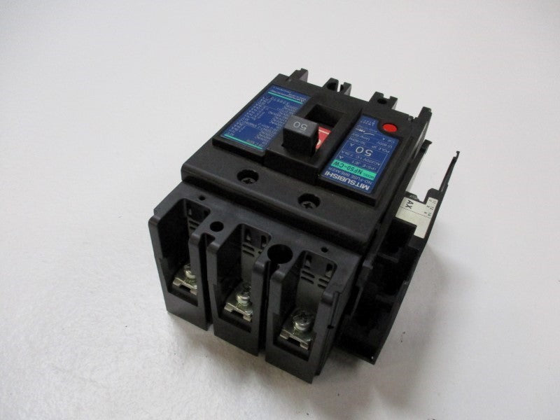 MITSUBISHI NF50-CW-3P-50A CIRCUIT BREAKER 50A 220VAC * NEW NO BOX * – MRO Global Solutions