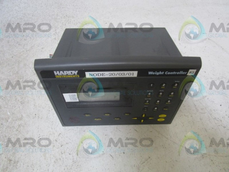 HARDY HI3030 WEIGHT CONTROLLER * USED