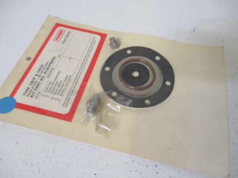 FISHER R1301FX0042 REGULATOR KIT SST W/TFE DISC * ORIGINAL PACKAGE ...