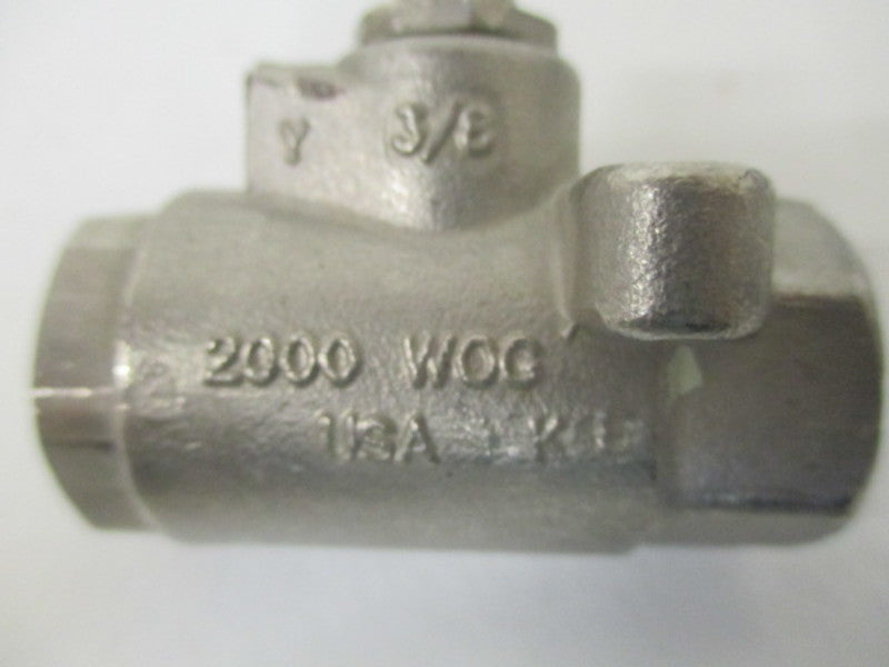 APOLLO CF8M 2000 WOG CONTROL VALVE 3/8" * NEW NO BOX * – MRO Global ...
