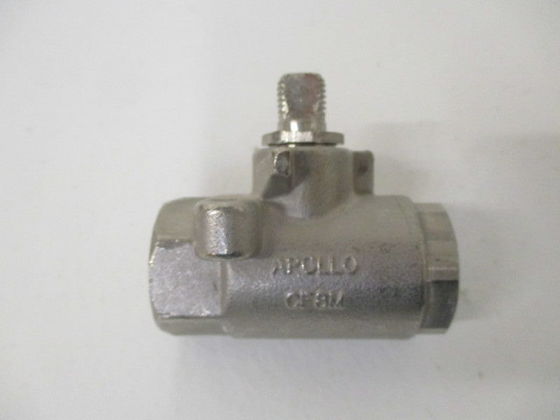 APOLLO CF8M 2000 WOG CONTROL VALVE 3/8" * NEW NO BOX