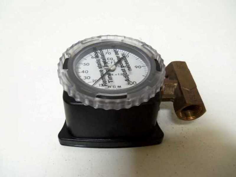 RCM INDUSTRIES 3/4-71-VDL-100-ADI FLOW GAUGE (REPAIRED) * NEW IN BOX ...