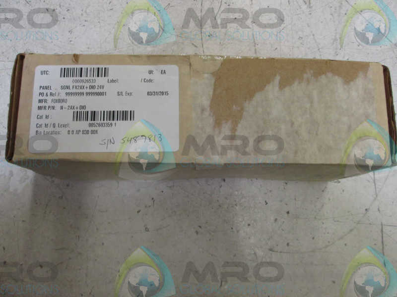 FOXBORO N-2AX+DIO CONNECTOR MODULE * NEW IN BOX