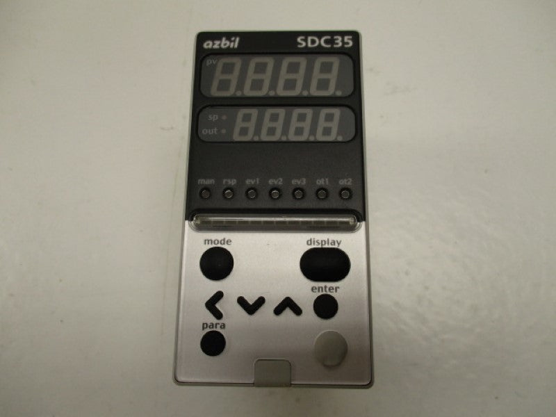 AZBIL SDC35 C35TC0UD1100 DIGITAL INDICATOR CONTROLLER 24VDC NSMP