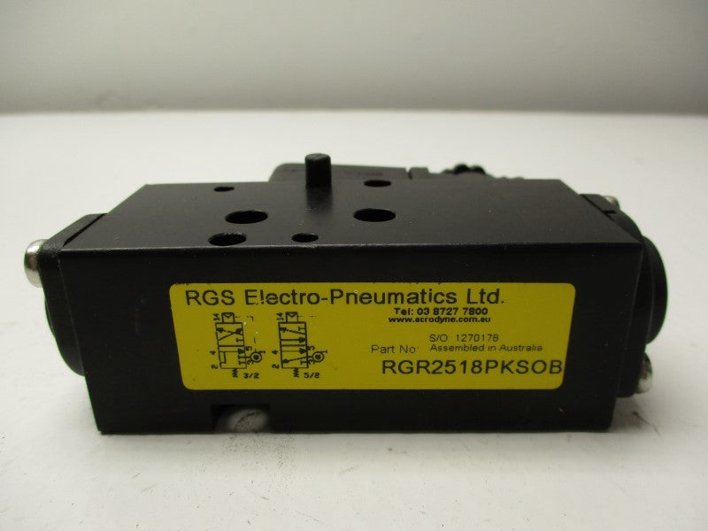 RGS ELECTRO-PNEUMATICS RGR2518PKS0B NSNP – MRO Global Solutions