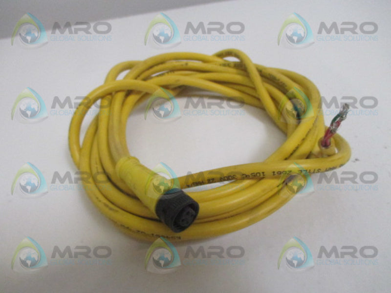 EFECTOR E54661-02 AWM STYLE 2661 CONNECTOR CABLE * USED