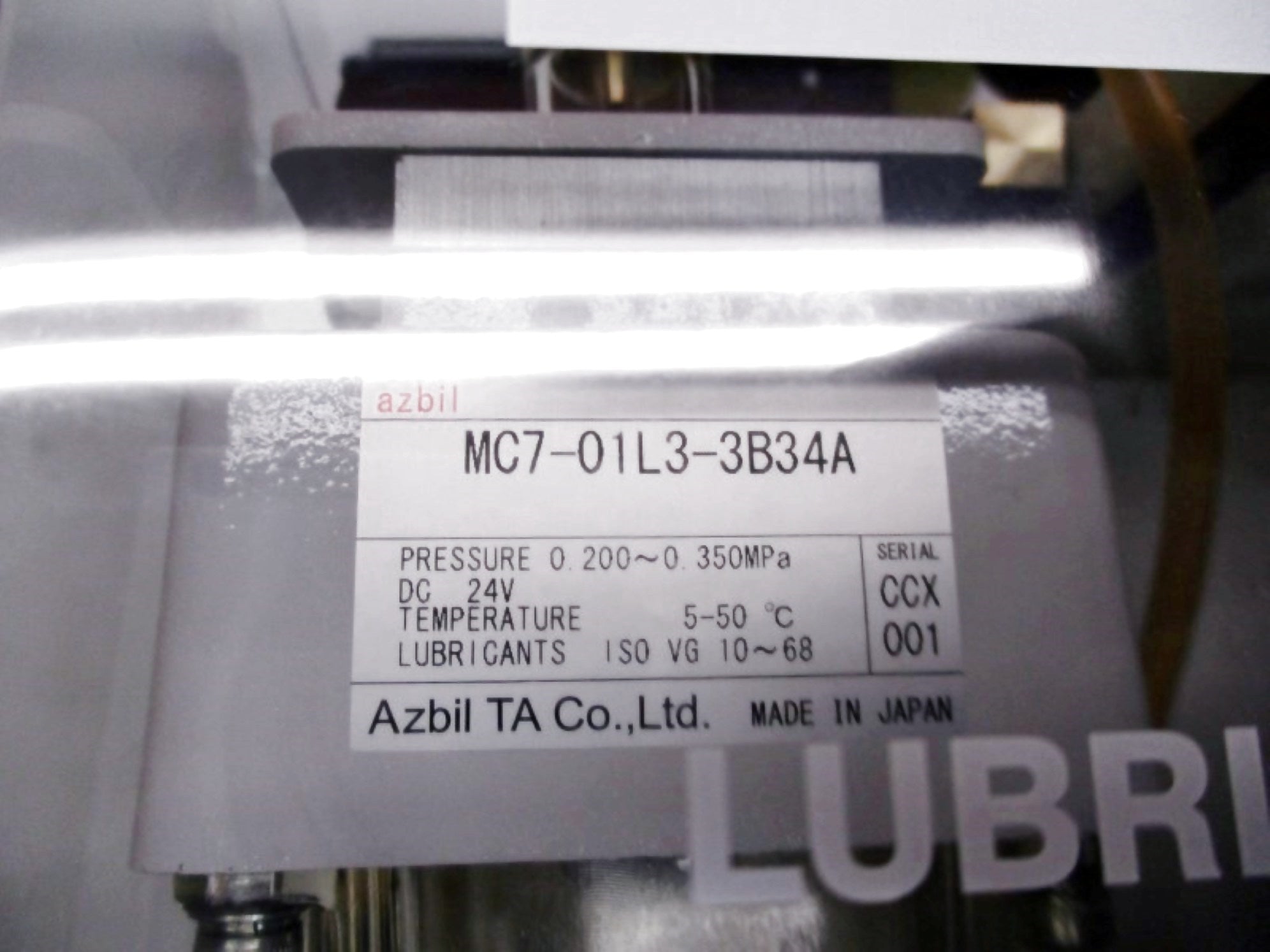 AZBIL MC7-01L3-3B34A NSMP