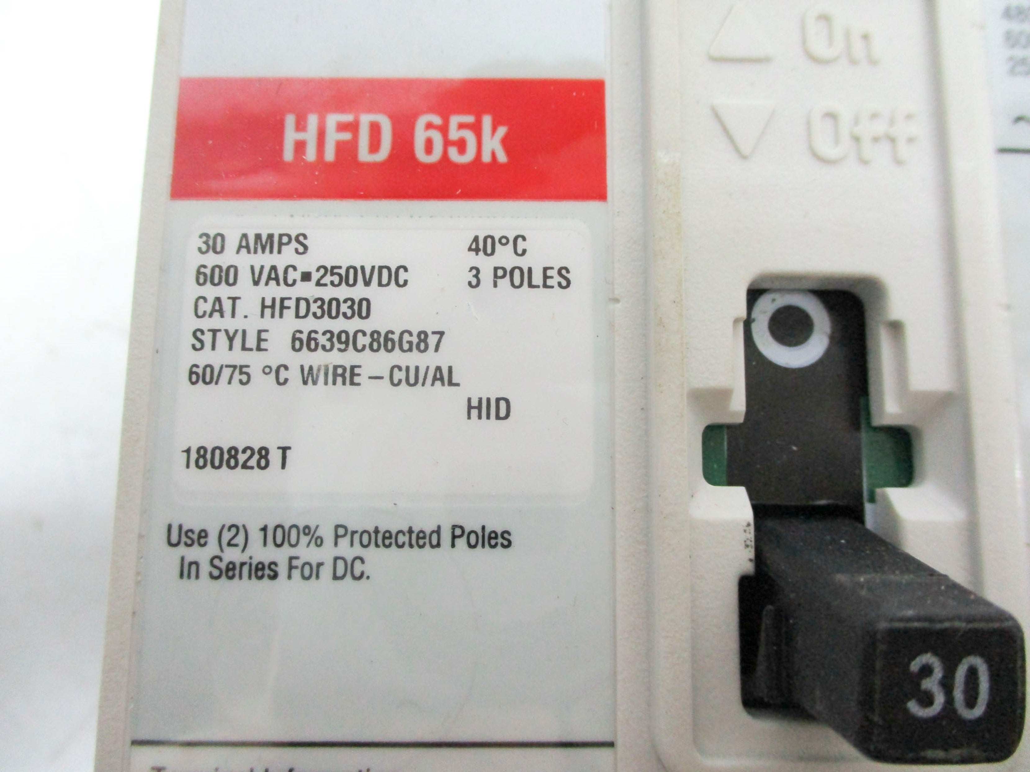 EATON HFD3030 30A 600VAC UNMP – MRO Global Solutions