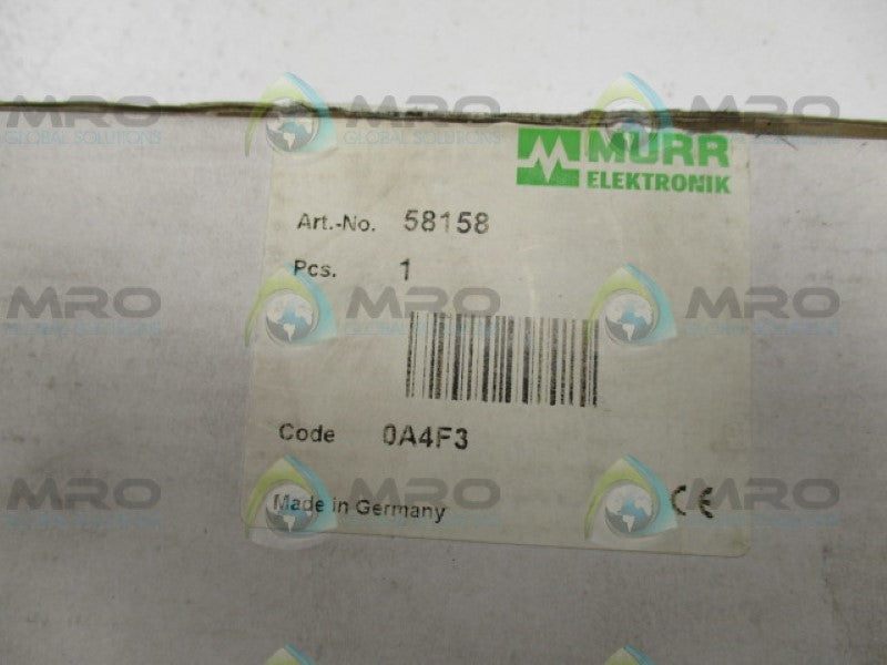 MURR ELEKTRONIK 58158 ETHERNET SWITCH UNMANAGED TREE 8TX *NEW IN BOX*