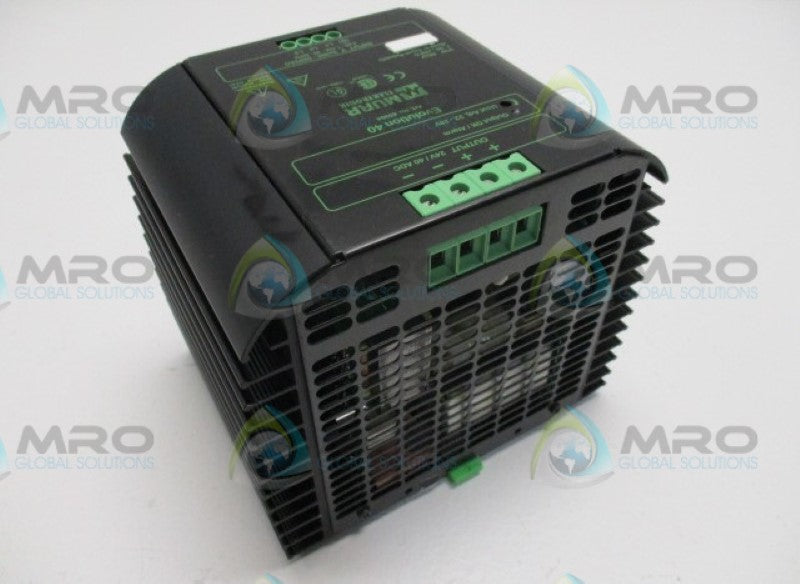 MURR ELEKTRONIK EVOLUTION 40 85004 POWER SUPPLY 40A 24VDC *NEW NO BOX*
