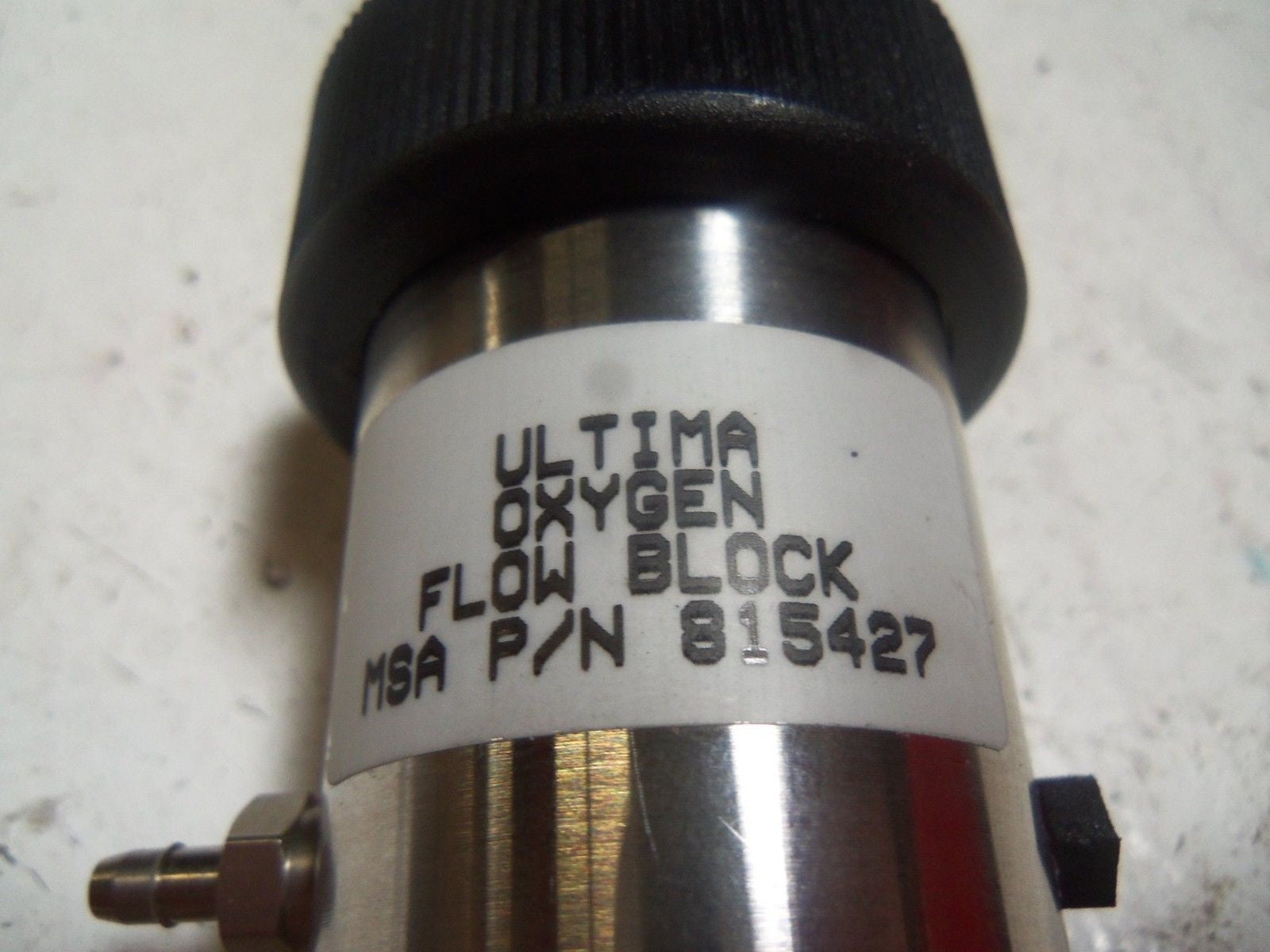 MSA 815427 FLOW BLOCK *USED*