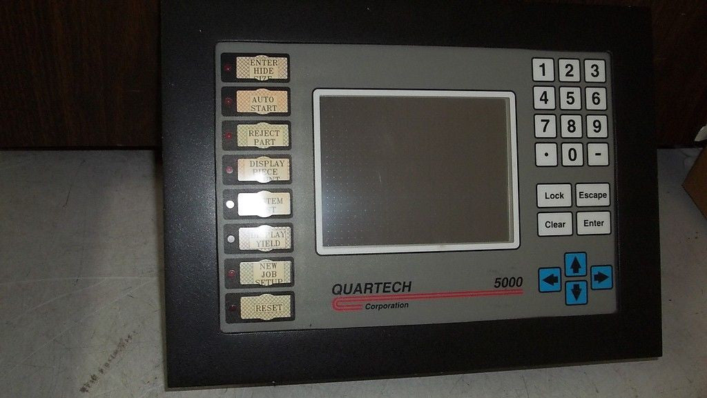QUARTECH SERIES 5000 TOUCH SCREEN 5000C-AC-0-0 *USED*