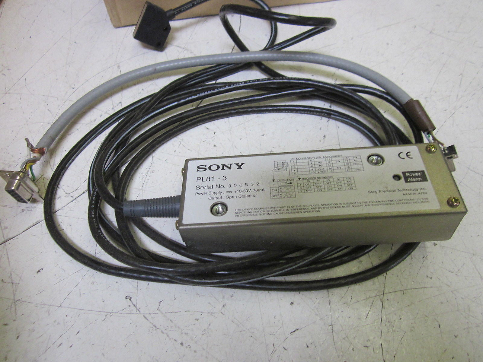 SONY PL81-3 HEAD W/ DETECTOR *NEW IN BOX*