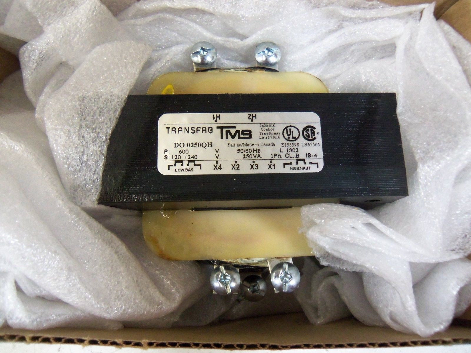 TRANSFAB DO 0250QH *NEW IN BOX*