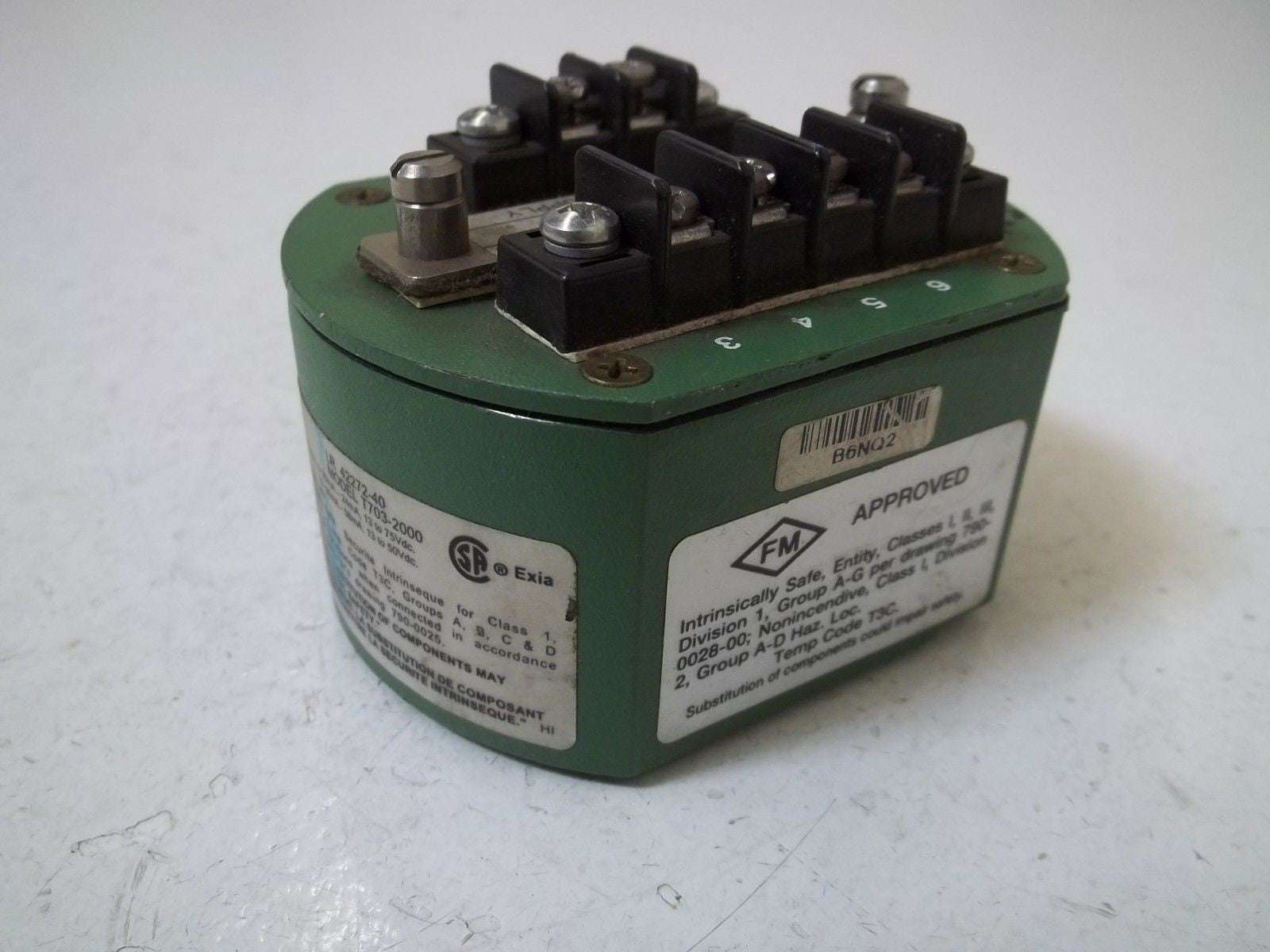 ACTION ISNTRUMENTS TRANSPAK T703-2000 FIELD CONFIGURABLE TRANSMITTER ...